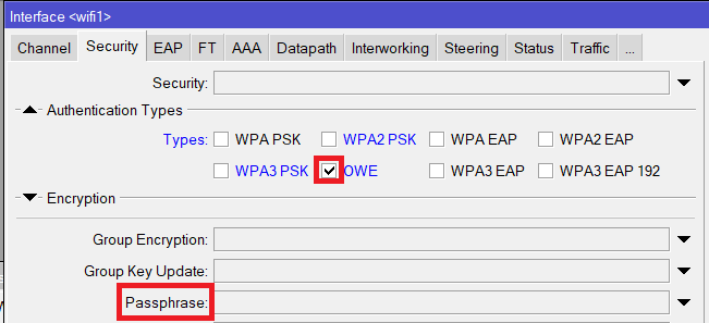 Citraweb.com : Konfigurasi OWE Mikrotik